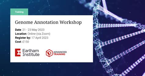 Genome Annotation Workshop 2024 Earlham Institute