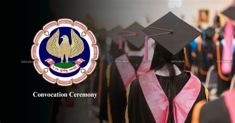 Icai Holds Convocation Ceremony For Newly Qualified Cas