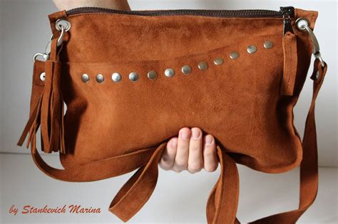 Женские сумки из натуральной кожи своими руками 87 фото