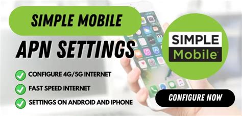ᐅ Simple Mobile APN Settings G Internet Connection