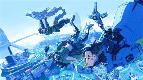 Crypto Octane Mirage And Hack Apex Legends Drawn By Negionegi91