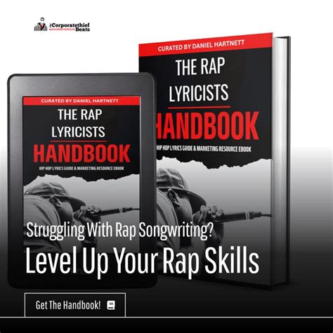 Learn How To Rap Book The Corporatethief Beats