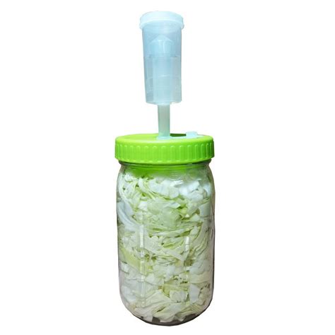 Badu Bg Капак за ферментация на буркан Mason Премиум капак за ферментация на буркан Mason със