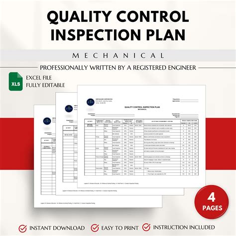 Quality Control Program Template Writing The Pest Control Quality