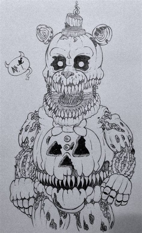 Another Halloween Design This Time Pumpkin King Fredbear R