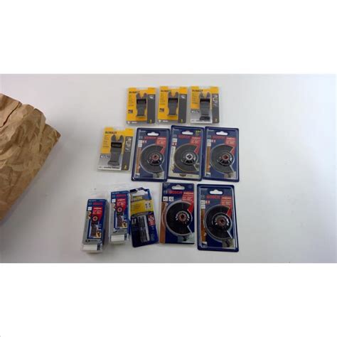 Bosch And Dewalt Oscillating Tool Bits 5 Pieces Property Room