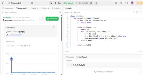 Day 73 Of 160 Dsa Challenge Today I Solved The Problem Merge K
