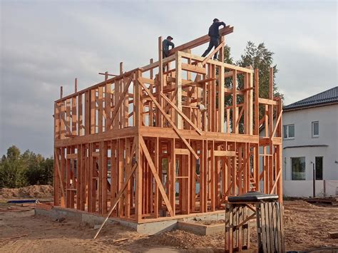 Каркасный дом технология