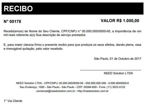 Recibo De Adiantamento Salarial