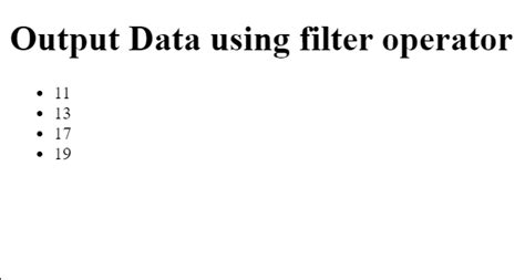 Rxjs Operations In Angular Geeksforgeeks