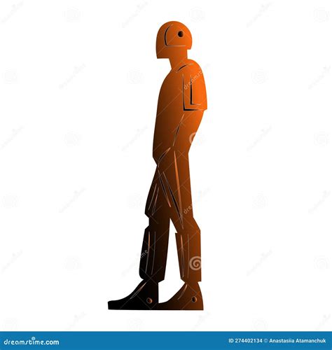 vector illustration of a robot artificial intelligence chat bot human