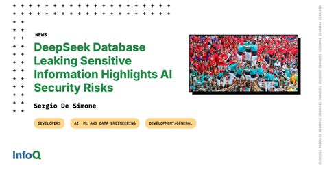 Deepseek Database Leaking Sensitive Information Highlights Ai Security Risks Infoq
