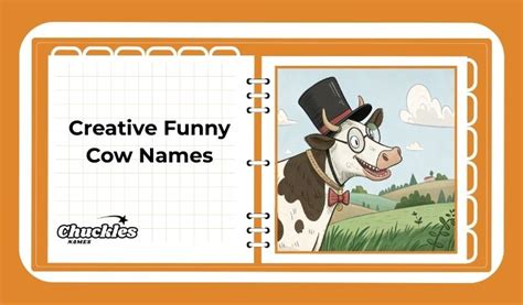 Funny Cow Names That Will Make You Laugh Instantly