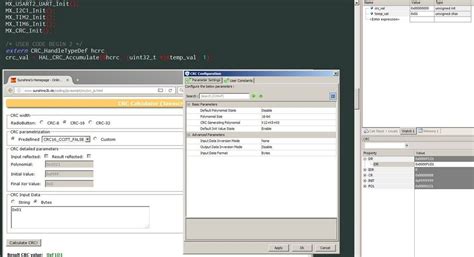Cubemx Crc Polynomial Cant Be Entered Stmicroelectronics Community