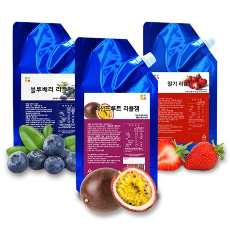 오붐 프리미엄 리플잼 3종 1kg1kg 티몬