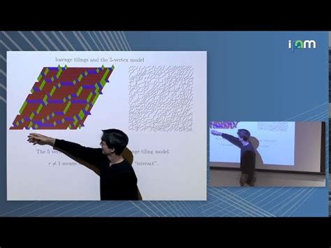 Free Video On The 5 Vertex Model From Institute For Pure And Applied Mathematics Ipam Class