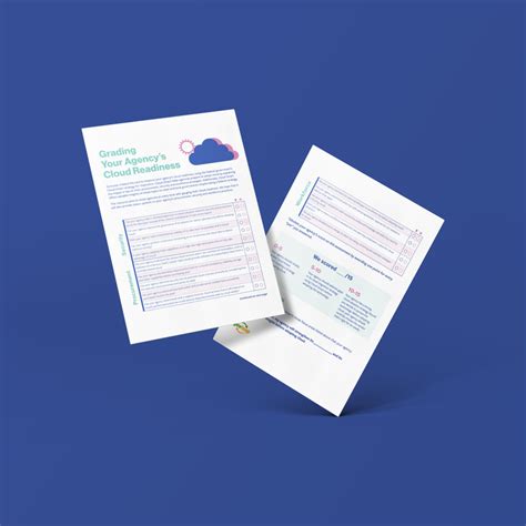 Worksheet Grading Your Agencys Cloud Readiness Resources Govloop