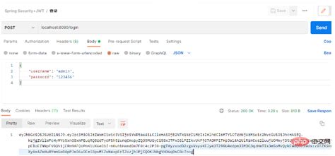 怎么使用springbootspringsecurityjwt实现系统认证与授权 Java教程 Php中文网