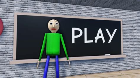 Run From Baldi Play On Roblox