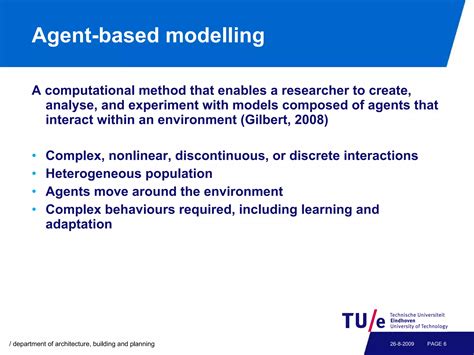An Agent Based Framework For Modelling Social Activities And Travel Ppt