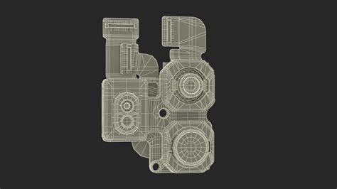 D IPad Pro LiDar Rear Camera Module Model TurboSquid