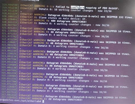 Ethercat Master Issue Processors Forum Processors Ti E2e Support