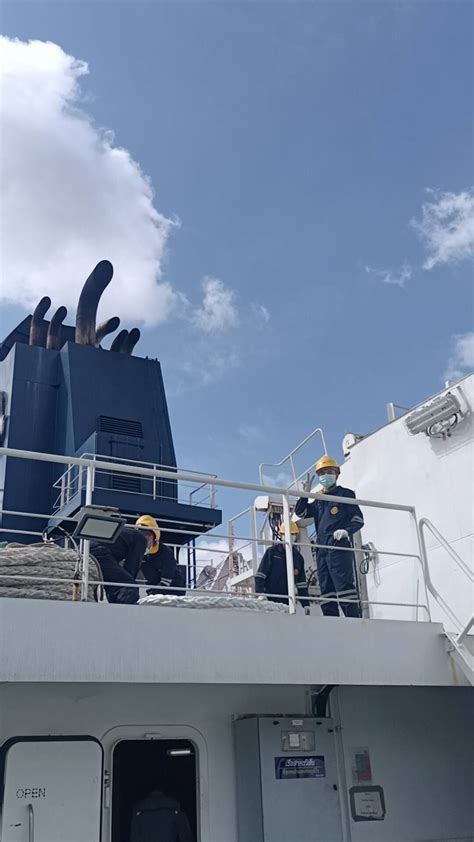 ประมวลภาพการฝึกภาคปฏิบัติทางทะเล 25 วัน คณะพาณิชยนาวีนานาชาติ มหาวิทยาลัยเกษตรศาสตร์ วิทยาเขต