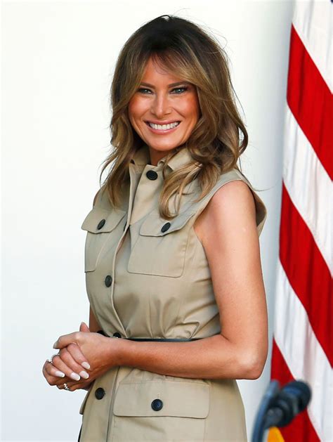 Melania Trumps Most Stylish First Lady Moments Us Weekly
