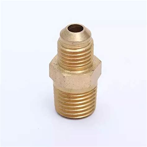 Threaded Brass Male Hexagonal Nipple Technics Forged Color Yellow At Rs 020 Piece In