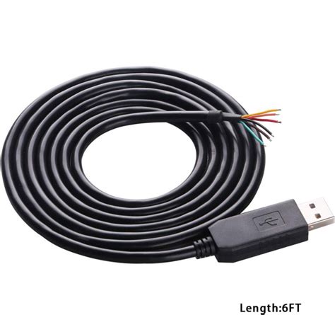 Usb To 3 3v Ttl Serial Cable 6p Wire End We Uarl Convertor 6 Pins 3v3 Silabs Cp2102