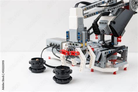 Minsk Belarus November 2018 Lego Mindstorms Ev 3 Robot Arm School
