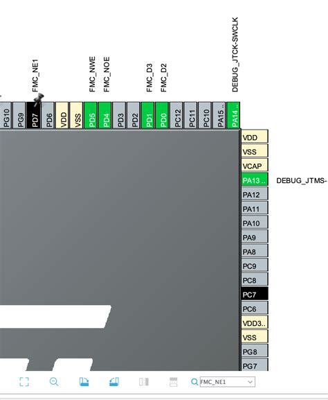 Problem With Writing To 16 Bit External Sram From Stm32 Mcu