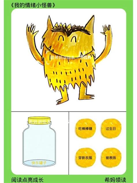 情绪小怪兽简笔画教程内容（精选15张） 简笔画图片大全