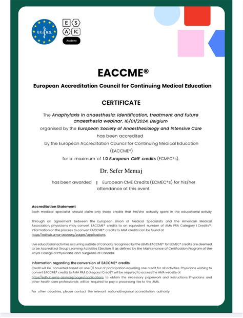 Anaphylaxis In Anesthesia Webinar By Esaic Drsefer Memaj Posted On