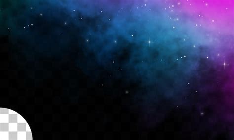 안개 또는 연기 절연 투명 특수 효과 흰색 흐림 안개 또는 스모그 배경 프리미엄 Psd 파일