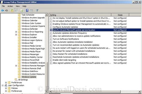 configuring wsus 3 0 sp2 on windows server snap 23 prajwal desai