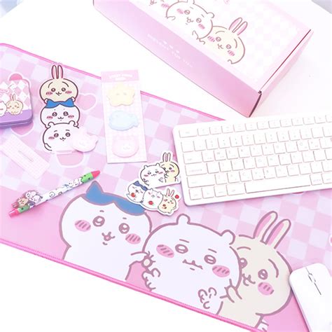 치이카와 [치이카와] 먼작귀 데스크 선물세트 틴케이스 마우스패드 아크릴 점착메모 위시버킷