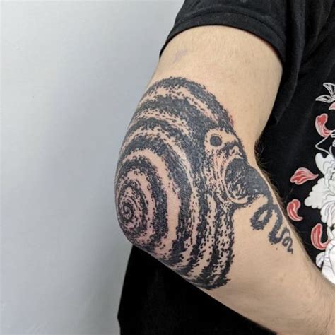 50 Elbow Tattoos Ideas Uzumaki Elbow Tattoo Tattoo Cover Up Bicep