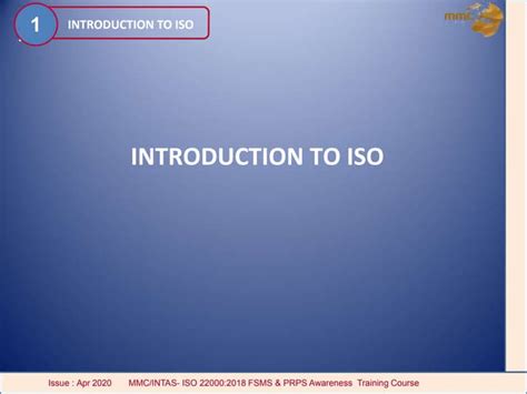 02 Introduction To Iso 22000 Ppt Food Industry Industries