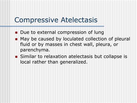 Ppt Atelectasis Powerpoint Presentation Free Download Id6185976