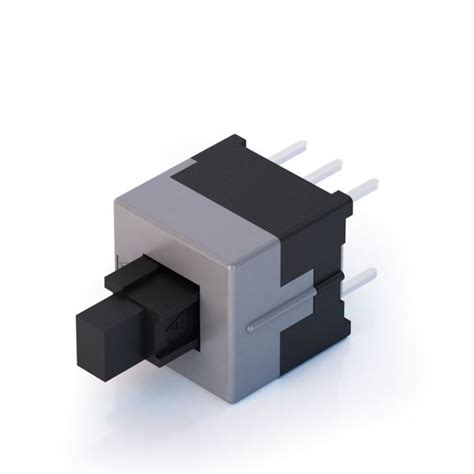 China Tactile Push Button Switch 6 Pin 8 5×8 5mm Self Lock Factory