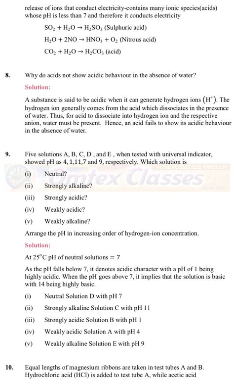 Cinemugam Kollywood NCERT CBSE Solutions For Class 10 Science