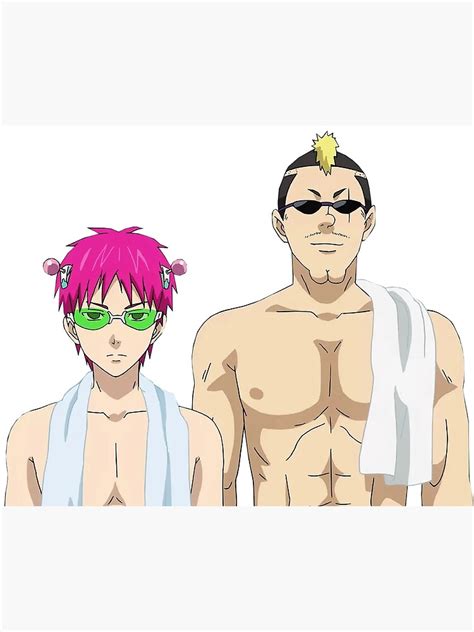 Kusuo Saiki And Riki Nendou The Disastrous Life Of Saiki K Art