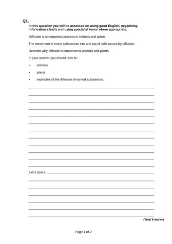 Diffusion Lesson Teaching Resources