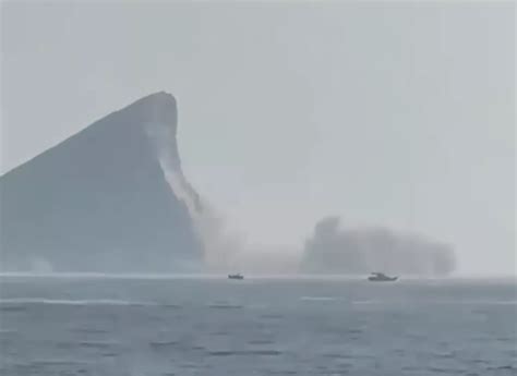 龜山島「龜首崩塌」 台灣又一自然景觀損毀 人間福報