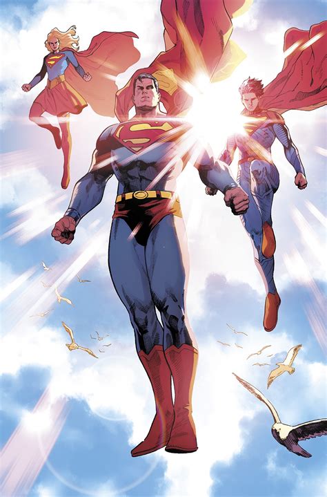 Clark Jon And Kara By Daniel Sampere And Adriano Lucas From Action