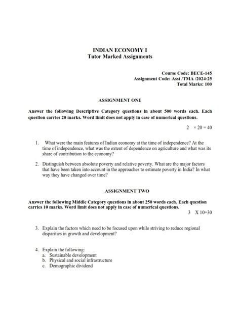 Ignou Bece 145 Solved Assignment 2024 25 English Medium Ignou Solved