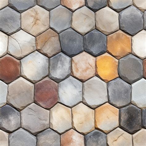 Premium Photo Flagstone Seamless Pattern