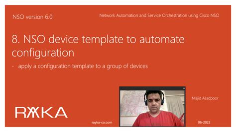 Network Automation And Orchestration Using Cisco Nso