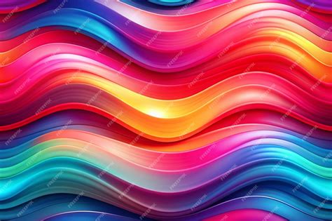 Fluid Background Gradient Wavy Gradient Background Abstract Color Design Premium Ai Generated